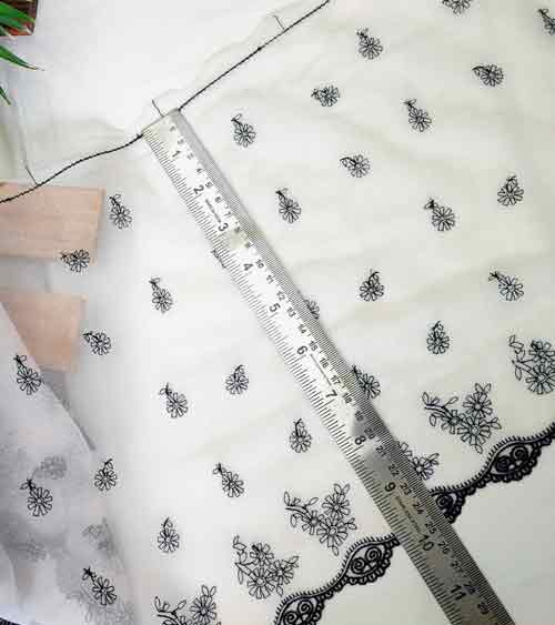 Soft Pink Tint Net Lace No 899 - Basata